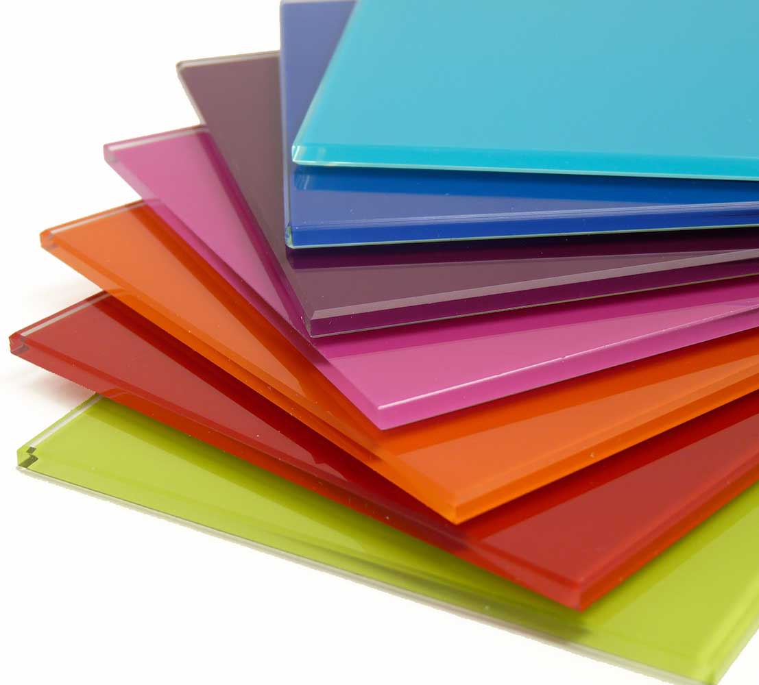 Panneaux De Verre Colorés